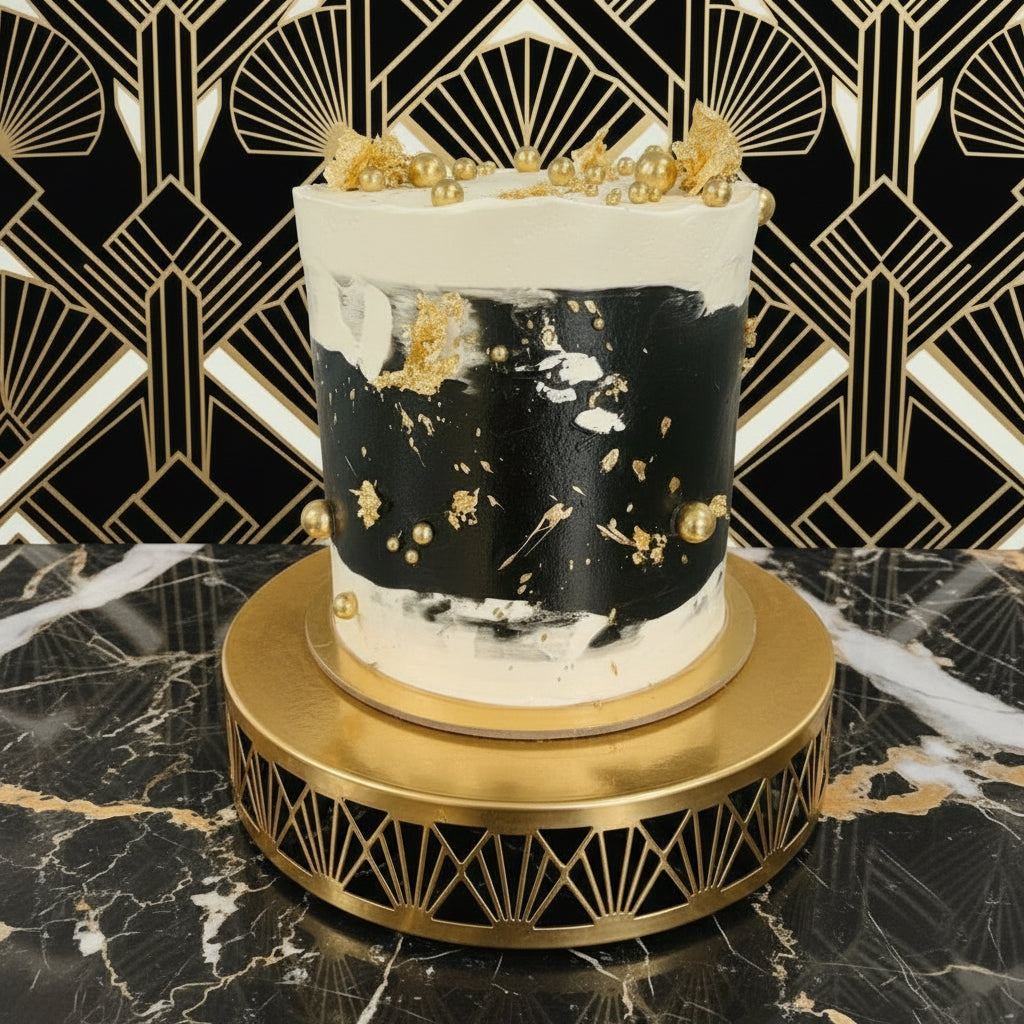 Ink Blot Cake – Queen City Cakes
